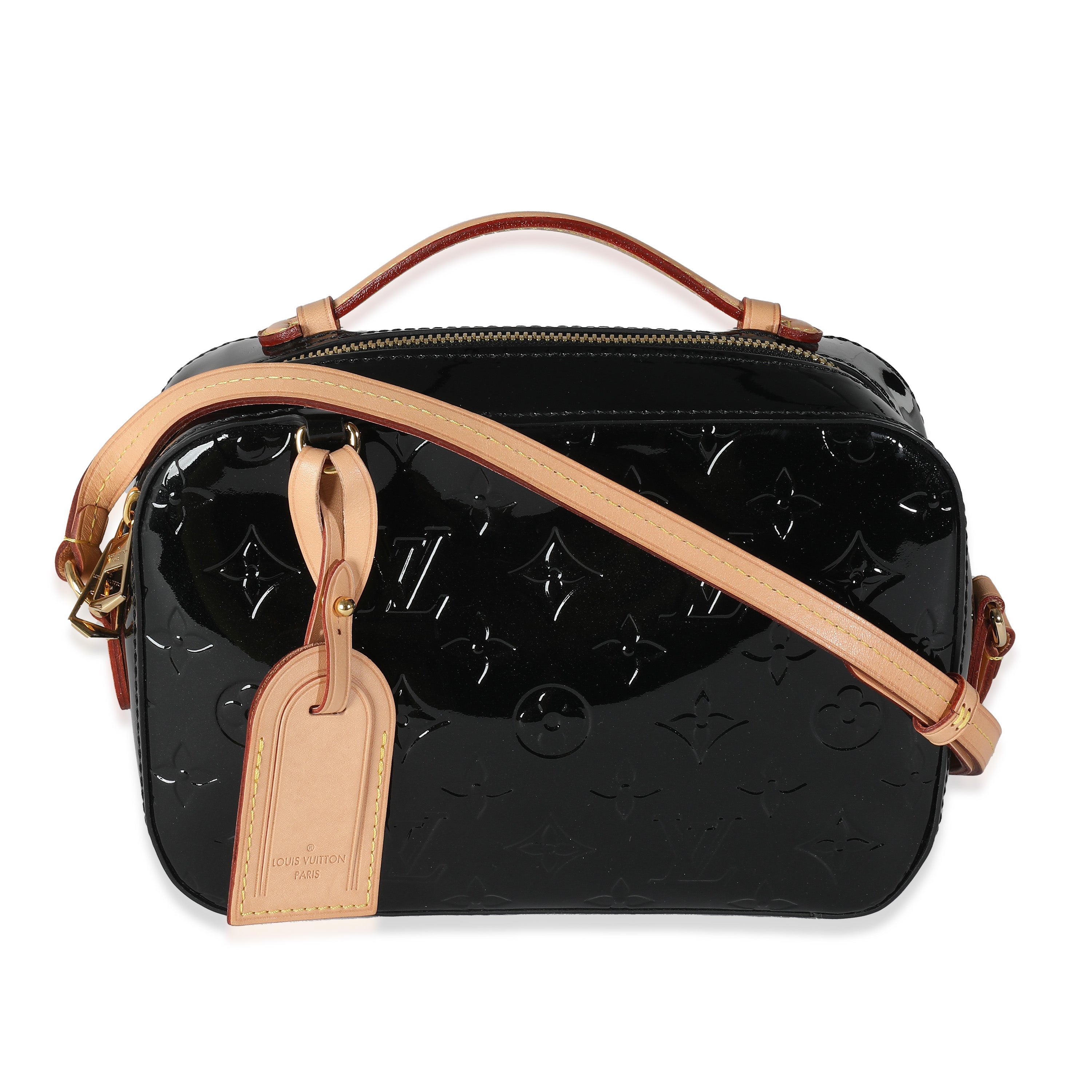 LOUIS VUITTON - Black Vernis Santa Monica